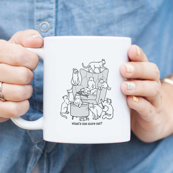 What's One More Cat? Shirts, Hoodies, Mugs & More | Inkopious